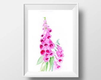 Foxglove flowers | Etsy