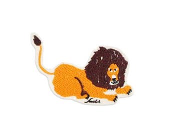 Lion applique | Etsy