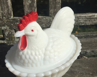 Rooster candy dish | Etsy