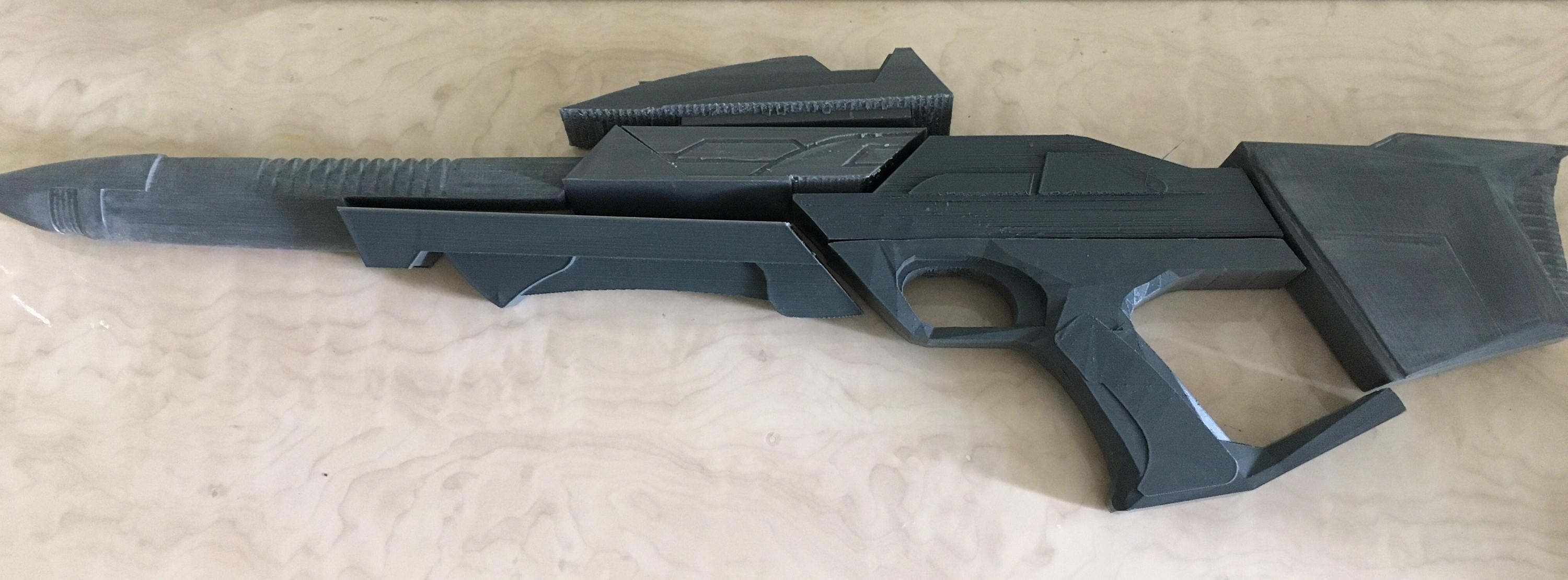 Star Trek Phaser Type III Phaser Rifle 3D Model for 3D