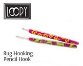 Gorgeous and unique rug hooking kits wool and by LoopyWoolSupply