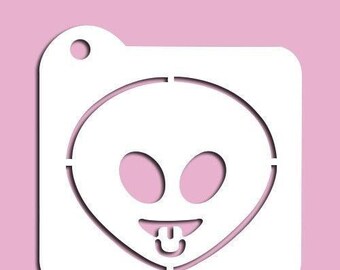 Alien stencil | Etsy