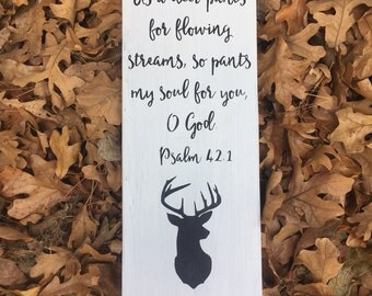 Psalm 42 1 | Etsy