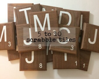 Scrabble name sign | Etsy