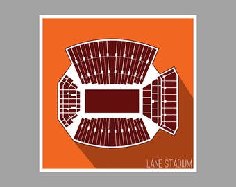 Lane stadium | Etsy