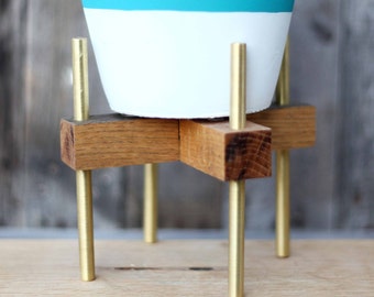 Brass plant stand | Etsy