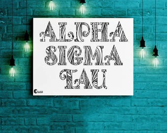Alpha sigma tau | Etsy
