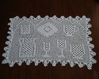 Rectangular doily | Etsy