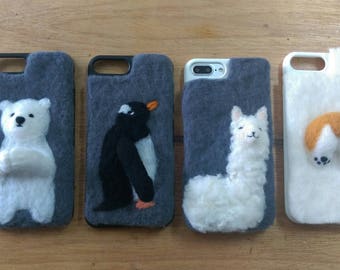 Felt phone case | Etsy