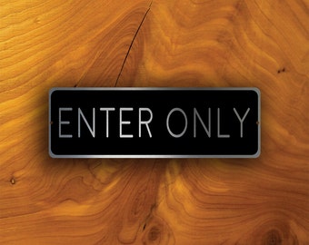 Enter here sign | Etsy