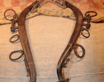 Antique horse hames | Etsy