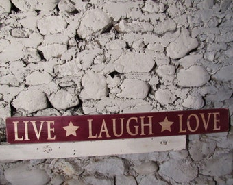 Live laugh love sign | Etsy