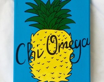 Blue pineapple | Etsy