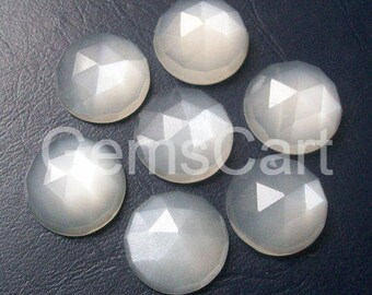 Rose cut moonstone | Etsy