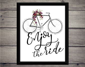 Enjoy the ride | Etsy