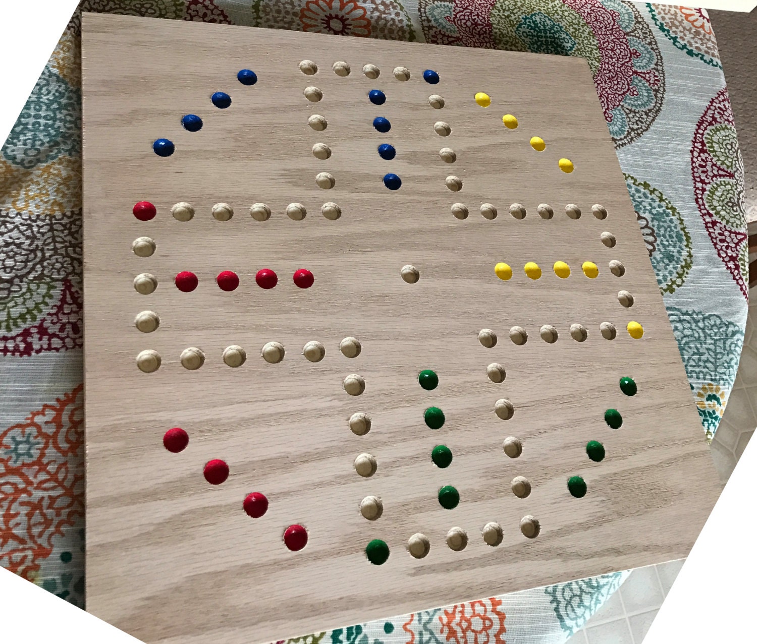 15 Oak Or Birch Plywood 4 Player Aggravation Board