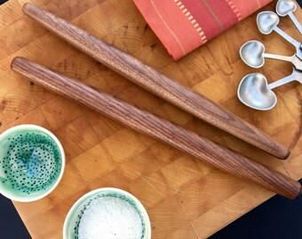 French Rolling Pin Tapered Rolling Pin Wooden Rolling Pin