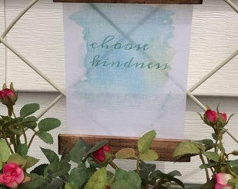 Choose kindness | Etsy