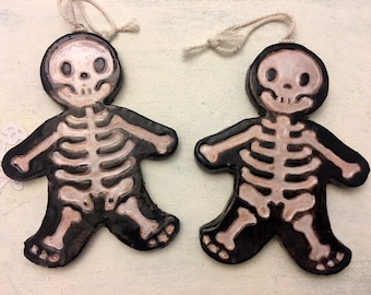 Clay skeleton | Etsy