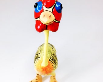 Paper mache chickens | Etsy