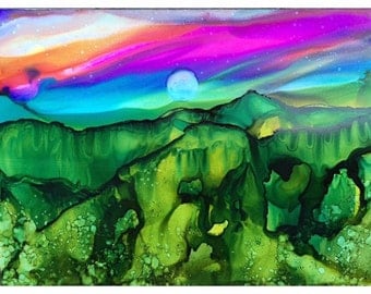 Intuitive painting | Etsy