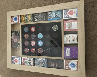 Poker chip display | Etsy