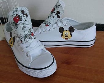 Mickey mouse shoes | Etsy