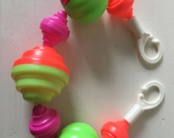 Vintage baby rattle | Etsy