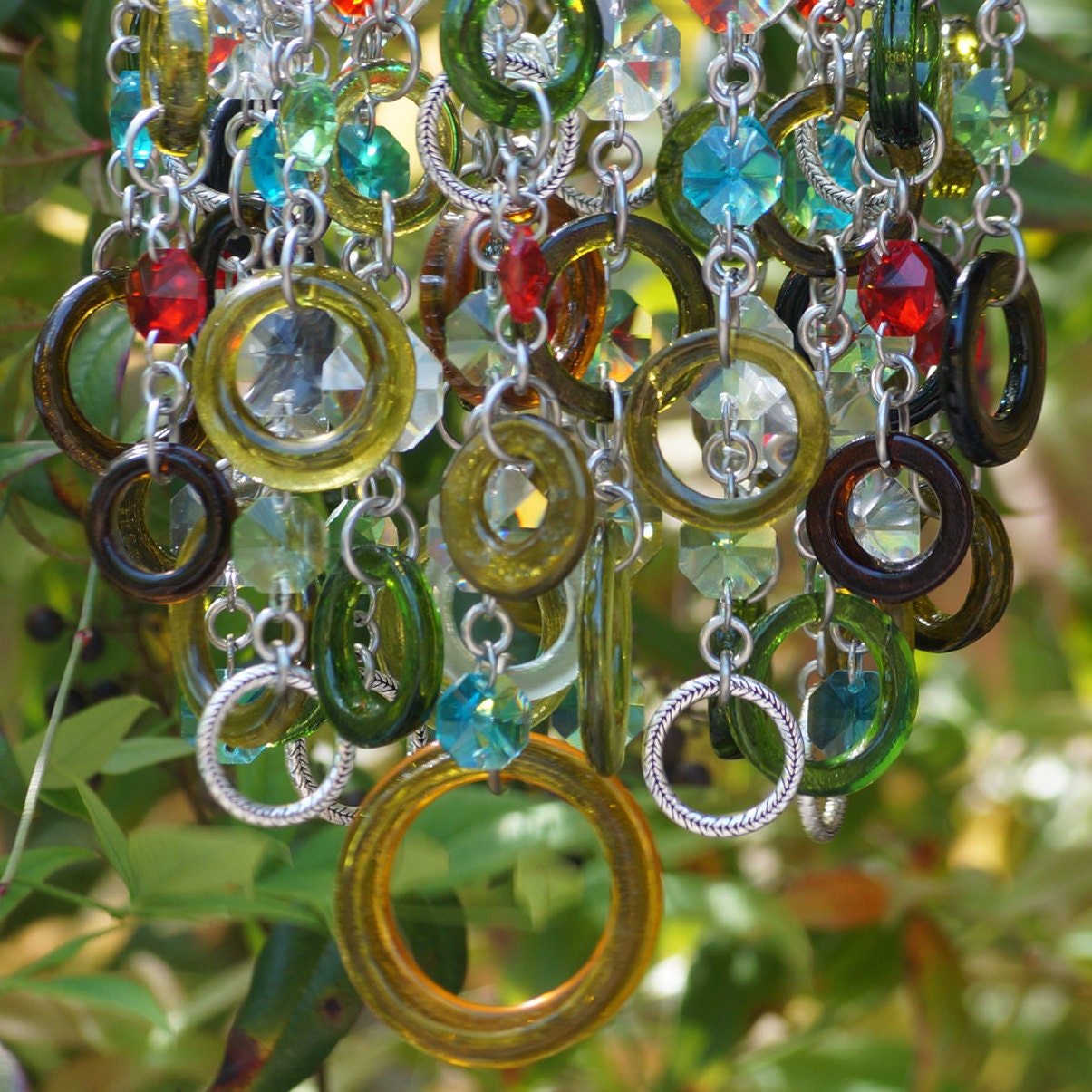 One Of A Kind Glass Art Creations by Anhoki on Etsy