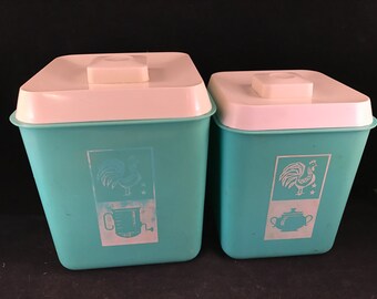 Rooster canister set | Etsy