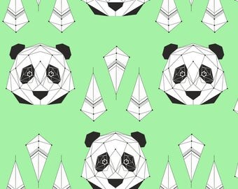 Geometric panda | Etsy