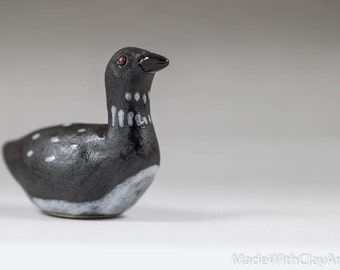 Loon sculpture | Etsy