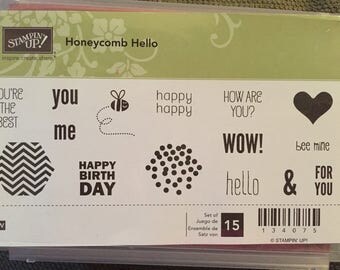 Honeycomb stamp | Etsy