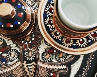 Turkish tea set | Etsy