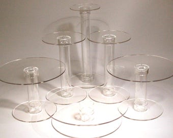 Acrylic cake stand | Etsy