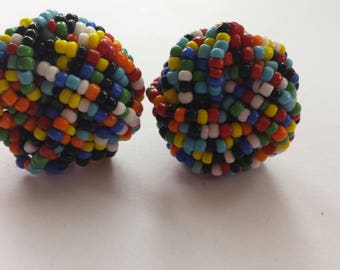 Cluster earrings | Etsy