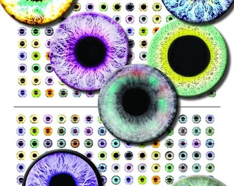 Black Friday Sale 6mm Realistic Human Eyes by MegansCreativeDesign