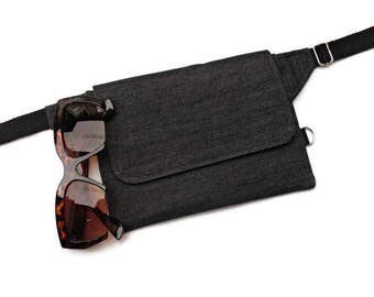 Hidden pocket belt | Etsy