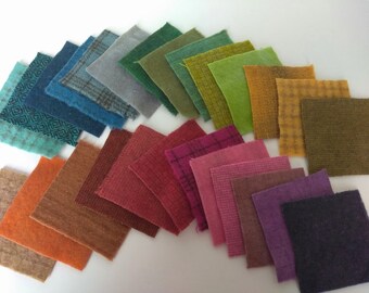 Felt swatches | Etsy