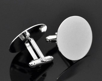 Cufflink blanks | Etsy