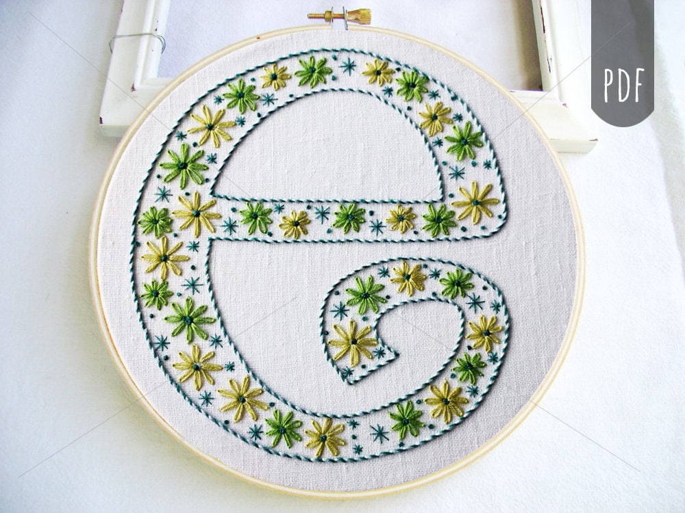 Alphabet Letters For Hand-Embroidery at Katherine Roosa blog