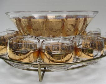 Culver glassware | Etsy