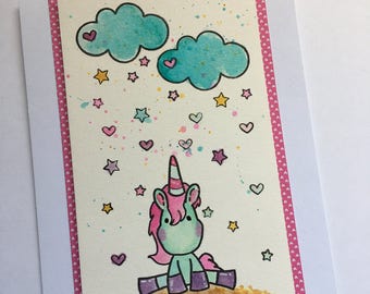 Cute handmade cards | Etsy