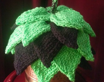 Hand Knit Custom 5-Layer Hop Hat with Ear Flaps