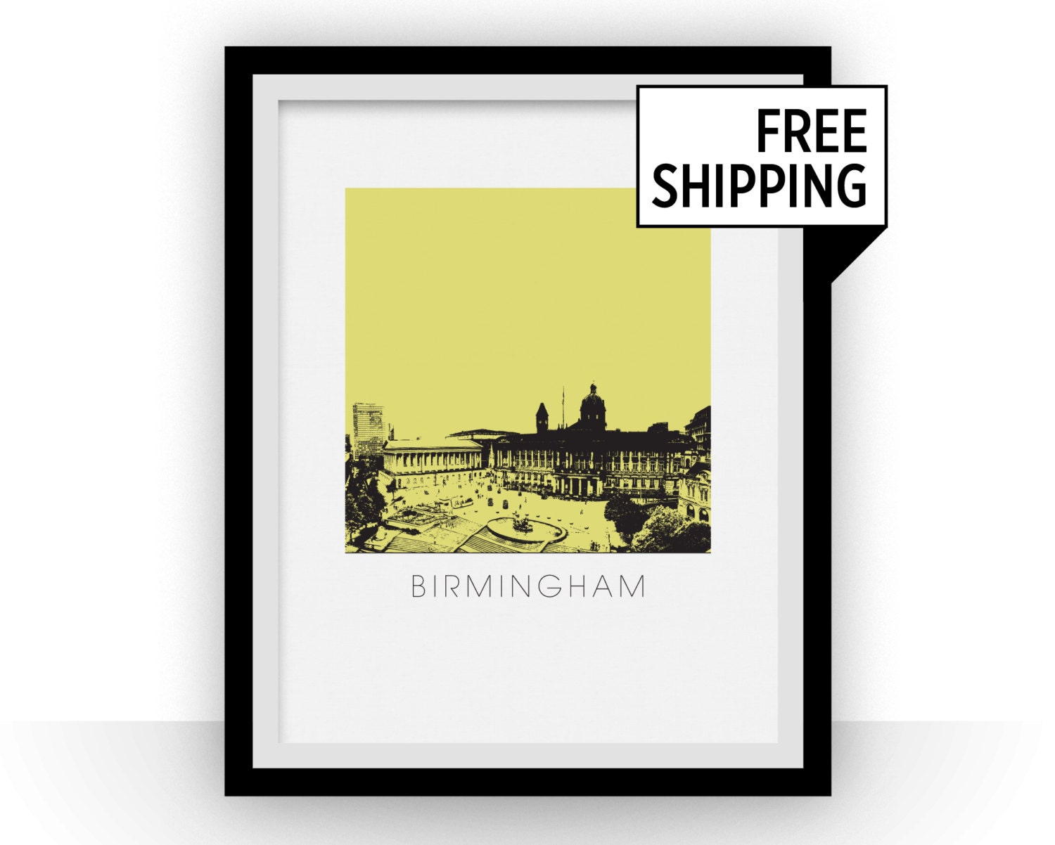 Birmingham Art Poster