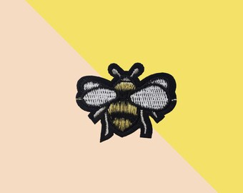 Bee applique | Etsy