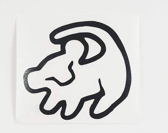 Simba decal – Etsy DE