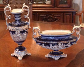 Capodimonte vase | Etsy