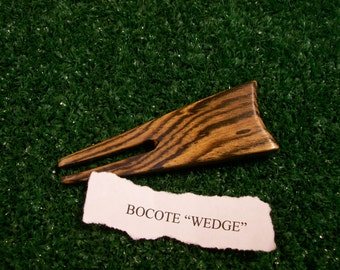 Handcrafted exotic wood divot repair tools by ExoticWoodDivotTools