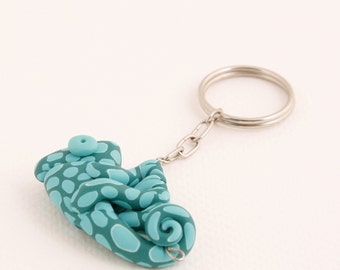 Lizard keychain | Etsy